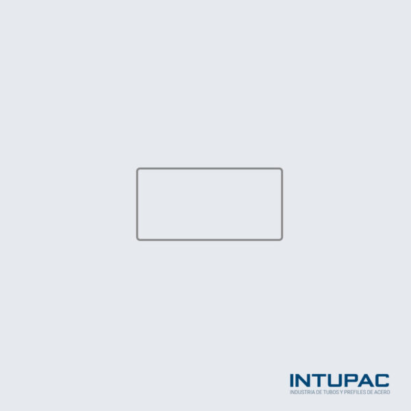 Rectangular 100 x 50 x 2.0 – 3.0 – 4.0 – 5.0mm x 6 m – INTUPAC LTDA.