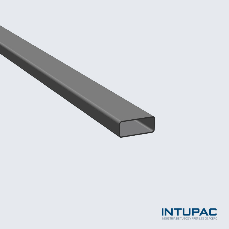 Rectangular 80 x 40 x 2.0 mm – 3.0 mm x 6 m – INTUPAC S.A.